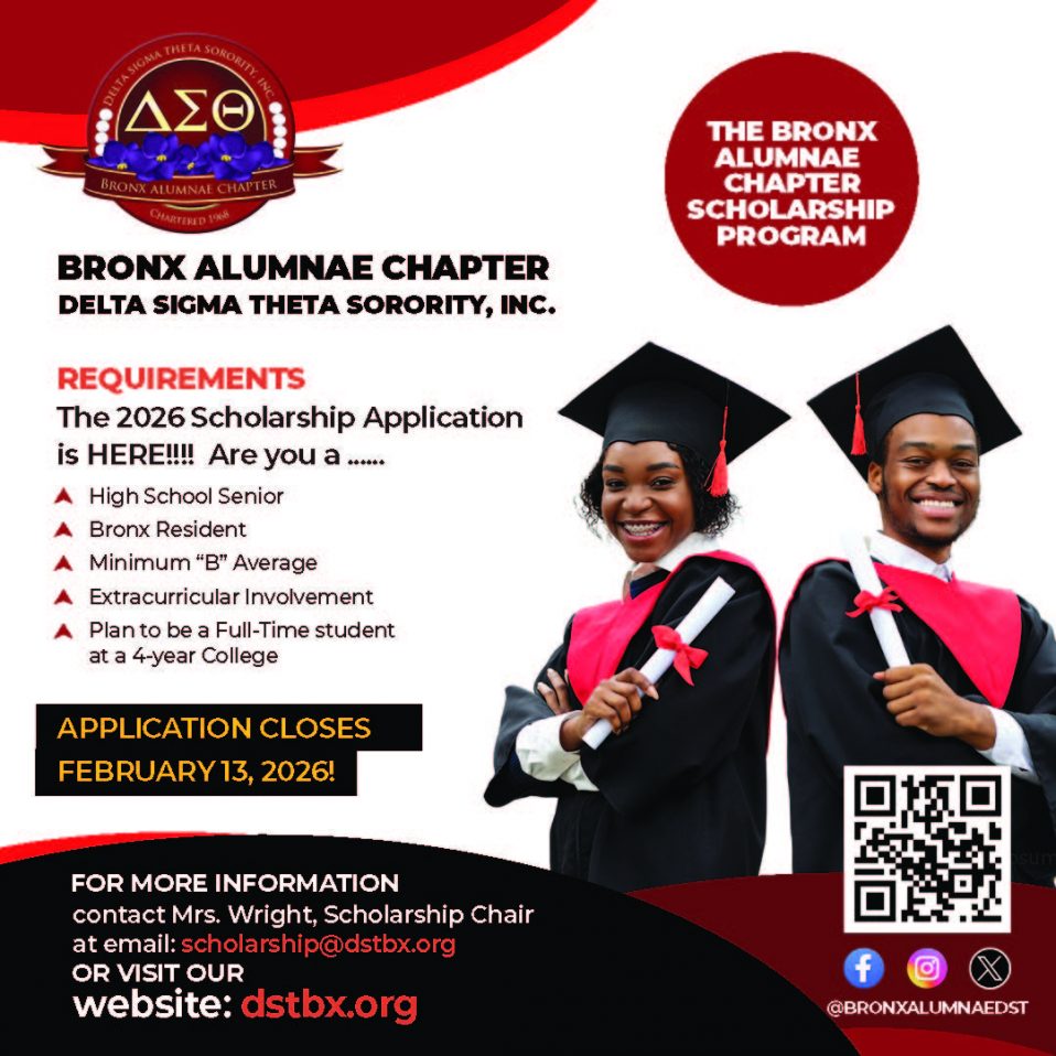 2026 Scholarship Application Is Now Available! – Bronx Alumnae Chapter ...